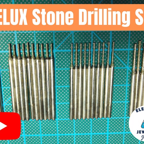 Stone Drilling Mini Set 14 Pcs. Shank Size of 2.3mm / - Etsy