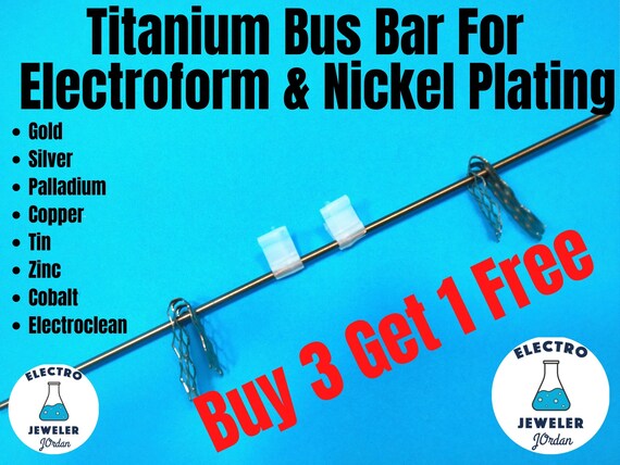 Titanium BUS BAR Corrosion /acid/ Base Resistant Great for | Etsy