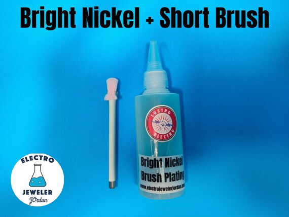 Bright Nickel Brush Plating Solution MIX Ships Dry. Low | Etsy