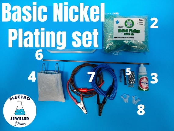 Nickel Plating Set 1 Liter or 500ml Basic Kit Easy Table Top | Etsy
