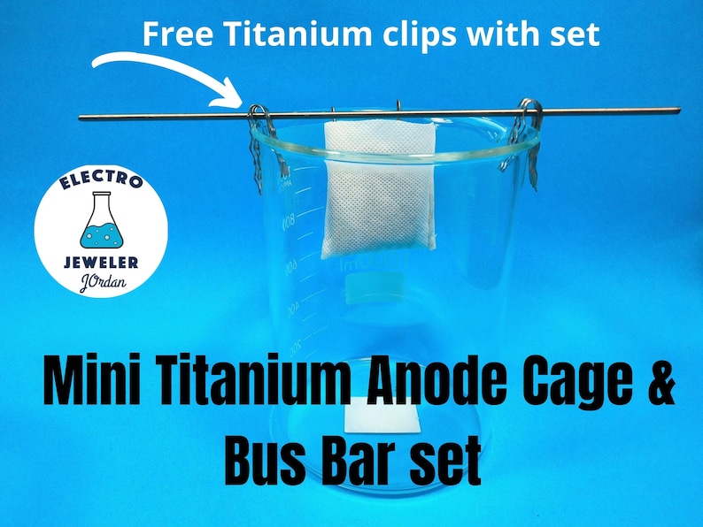 Nickel Plating Mini Anode Cage TITANIUM Made for for Nickel ...
