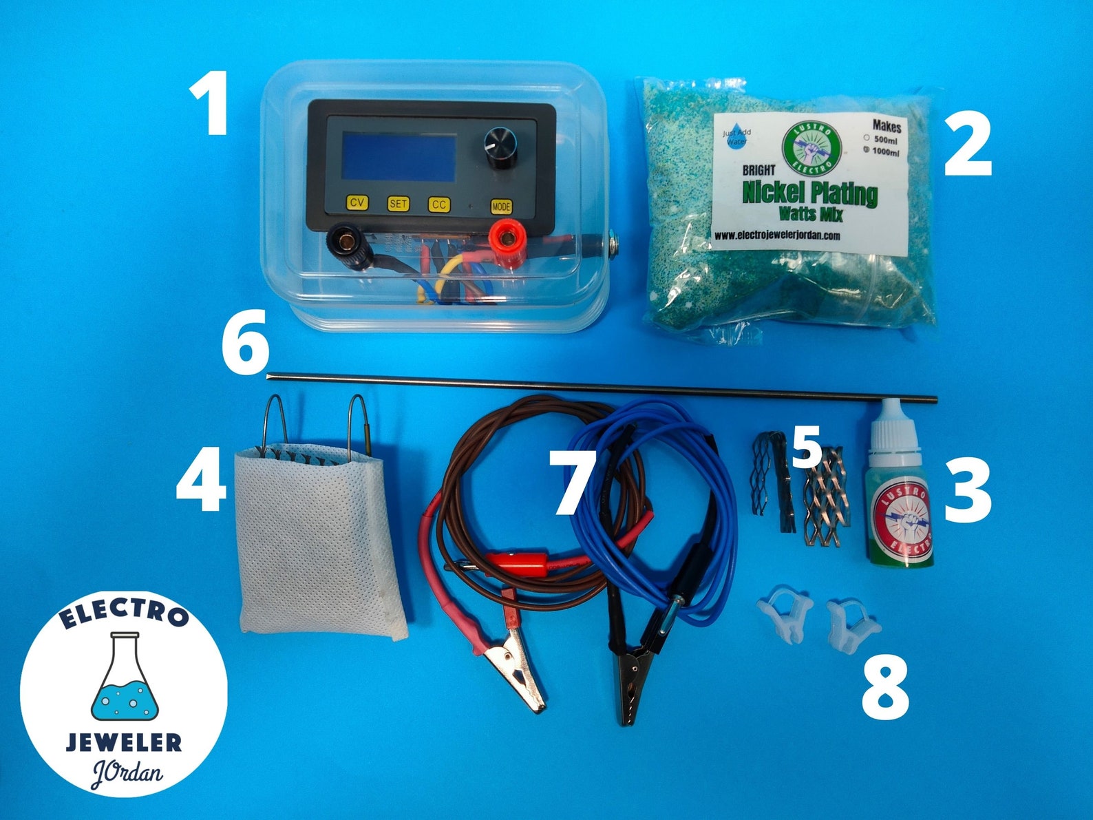 Ensemble de placage au nickel Kit de luxe de 500ml - Etsy France