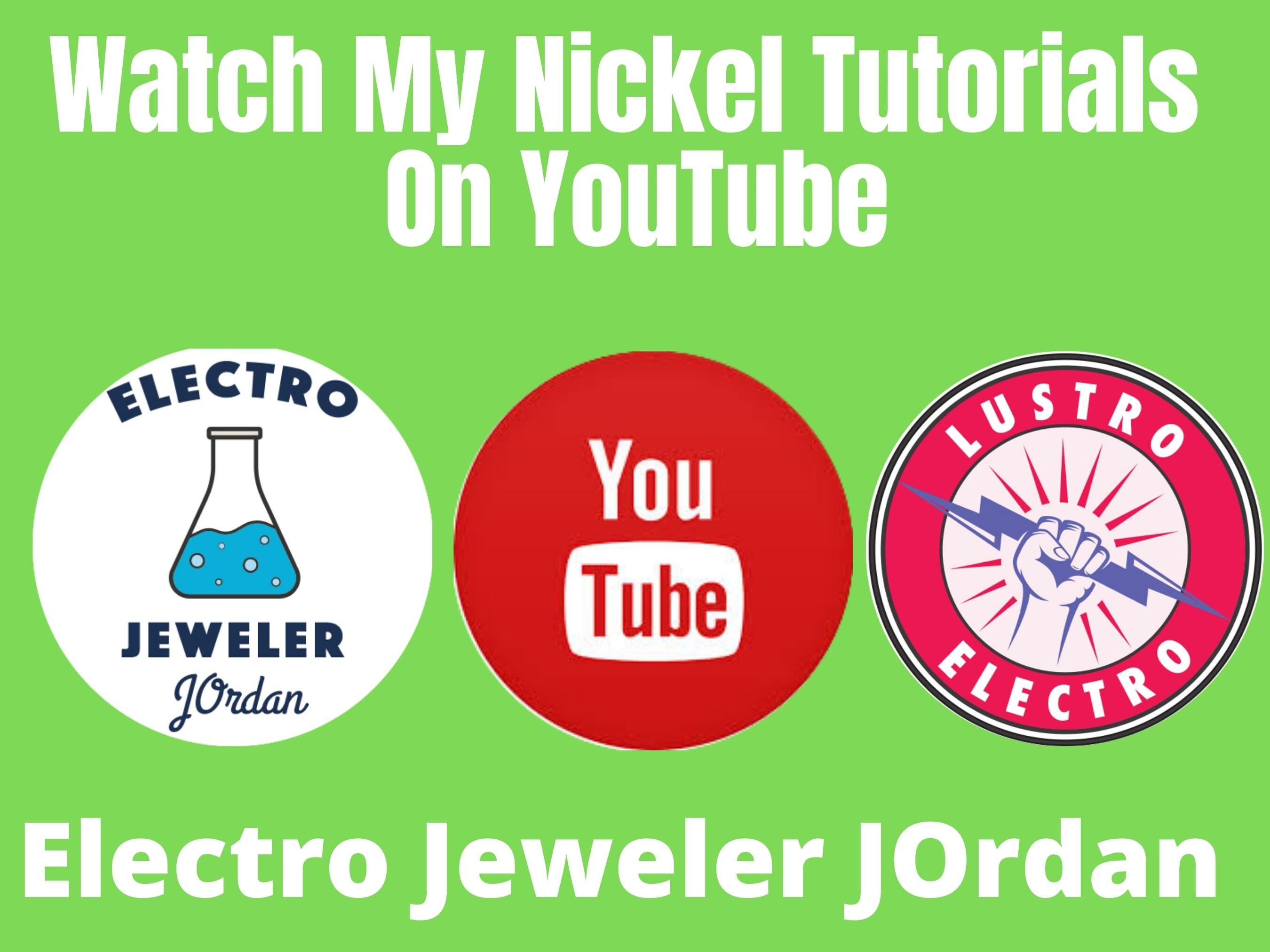 Bright Nickel Plating Solution MIX, Ships Dry. Makes .5 Liter Low ...