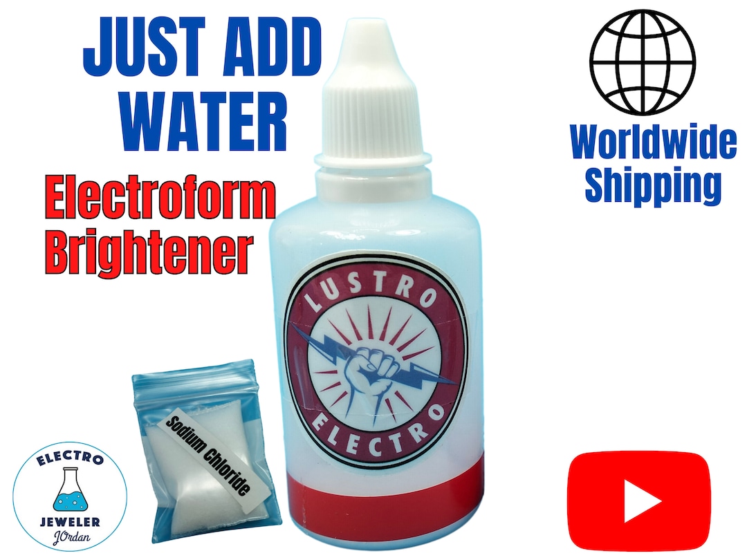 Copper Brightener + Chloride, Electroform Brightener Powder, Low ...