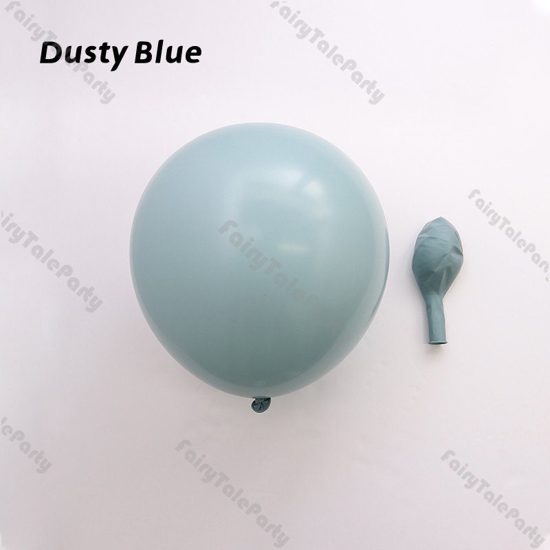 143pcs Ocean Balloon Garland Kit Dusty Blue Doubled Sand Grey Macaroon ...