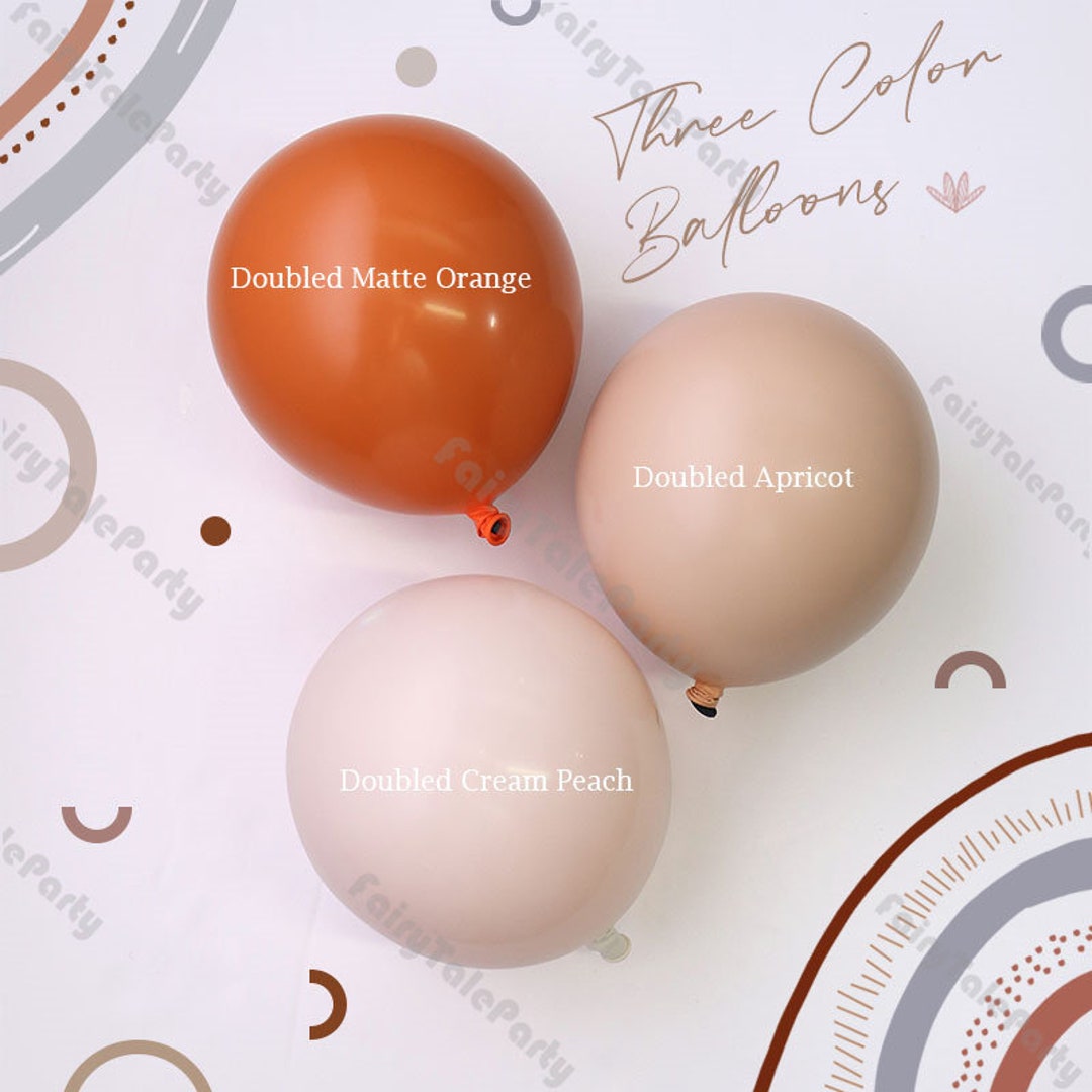 Terracotta Balloon Arch Kit Cream Peach Burnt Orange Apricot - Etsy