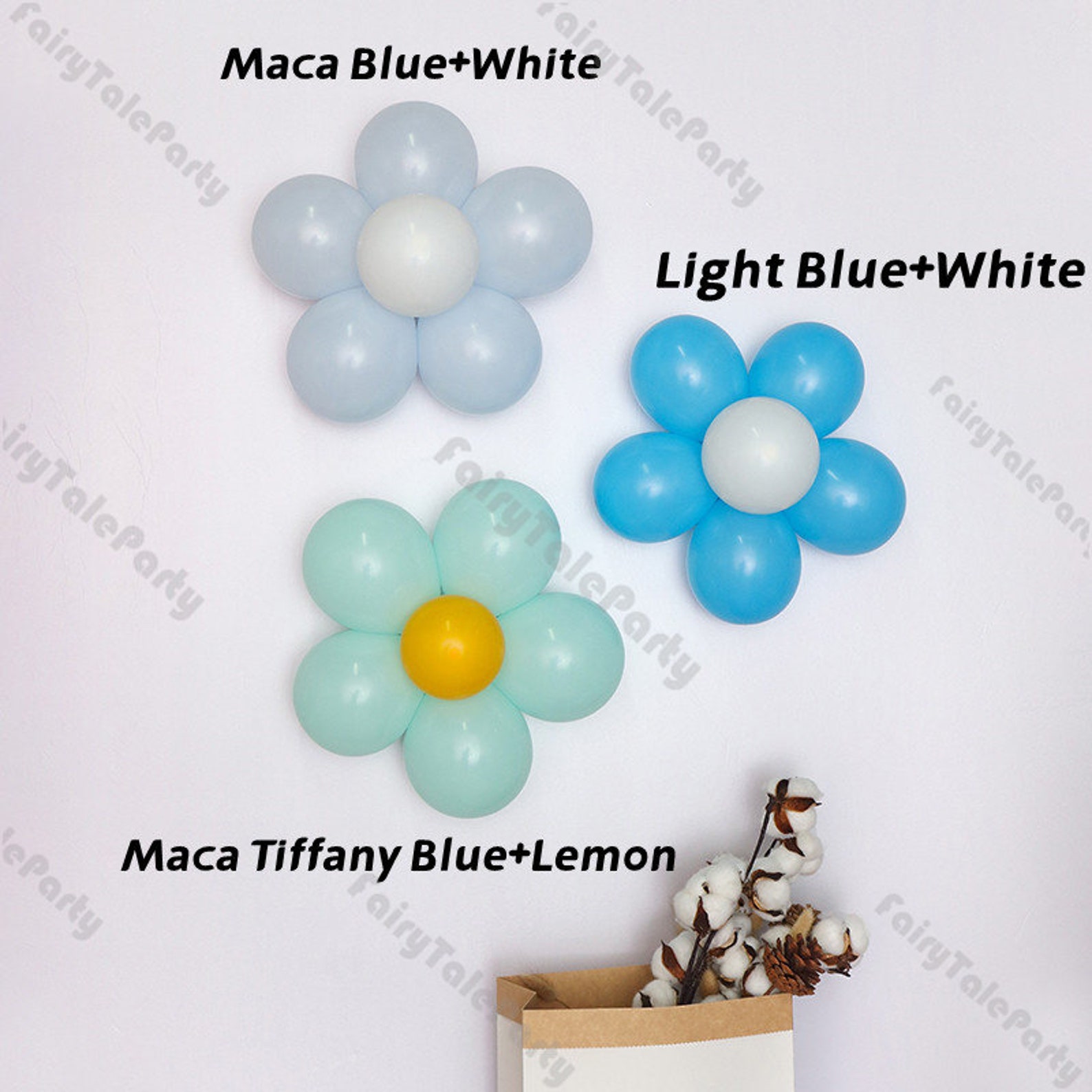 Colorful Daisy Flower Balloon Wall Kit Colorful Daisy Balloon Girl Boho ...