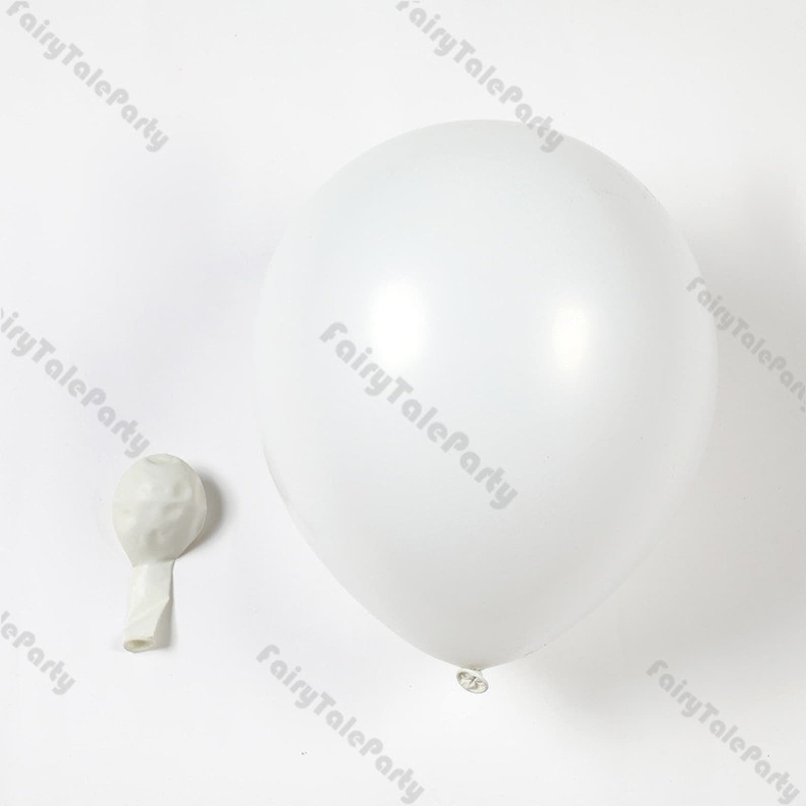 101pcs Bee White Yellow Balloons Popcorn Baby Shower Balloon Garland ...