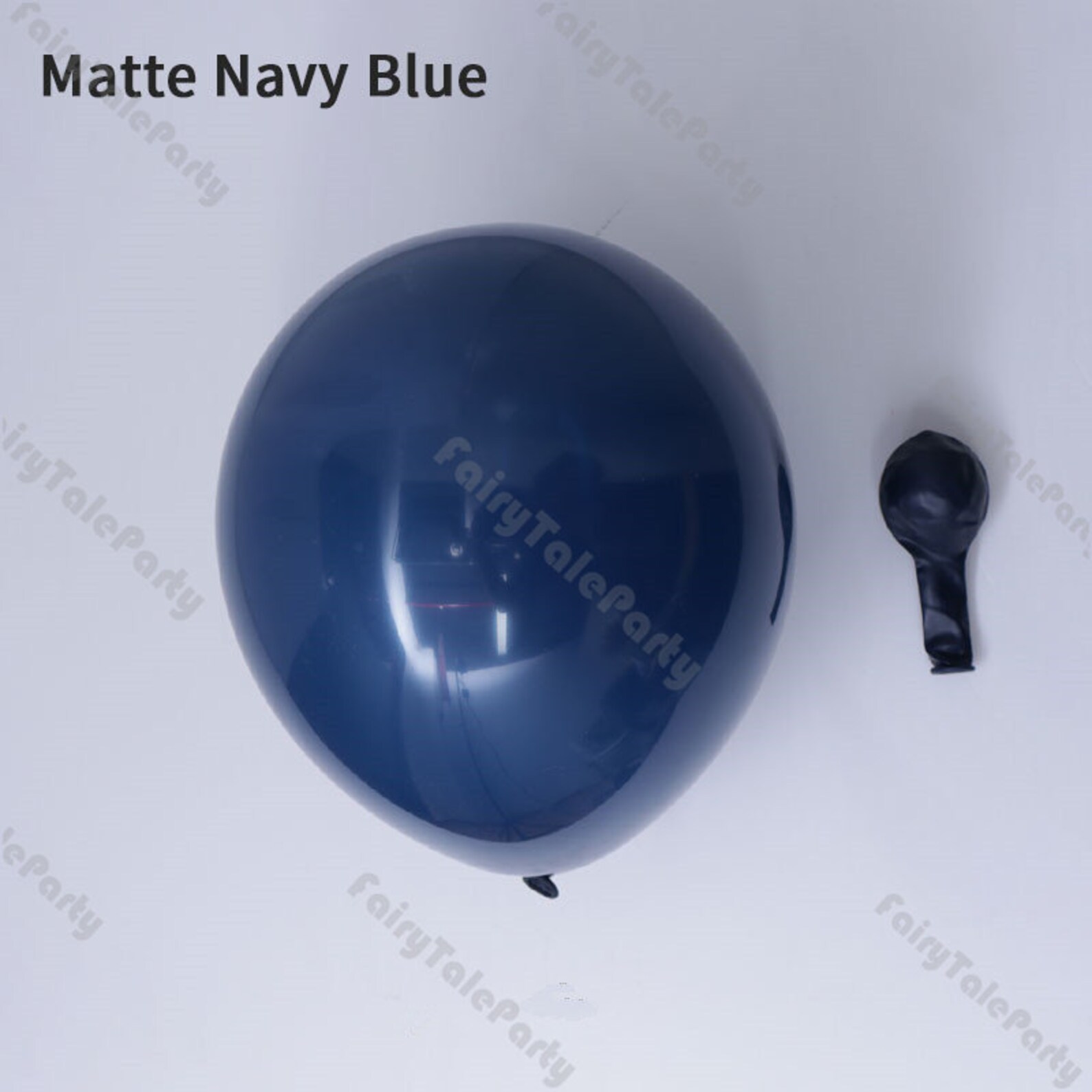 95pcs Navy Blue and Gold Balloon Arch Kit Macaroon Blue and White ...