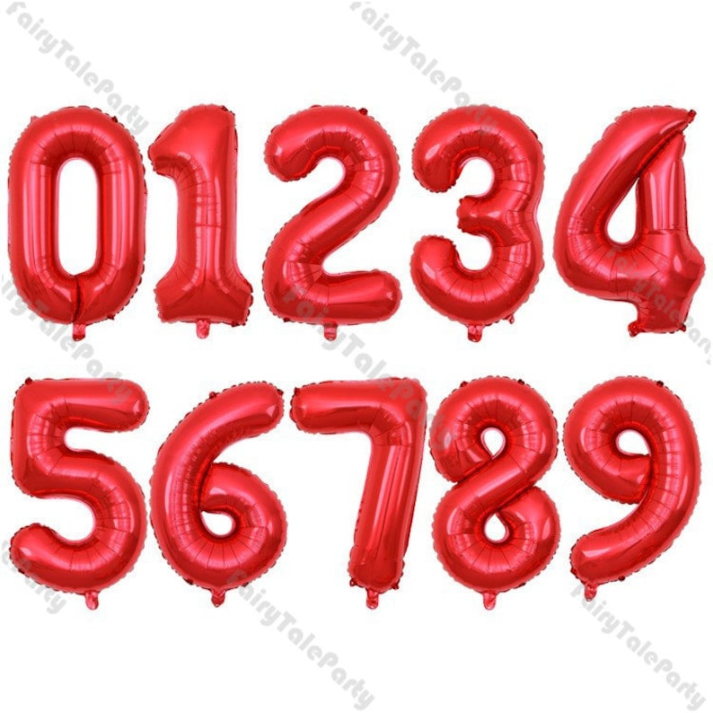 128/130pcs Football Birthday Balloon Arch Kit Red Number - Etsy