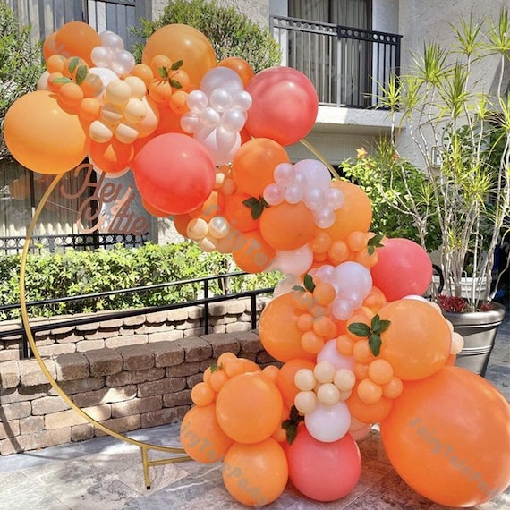 Coral Baby Shower Decorations 166pcs Balloon Garland Arch Kit In Sage,