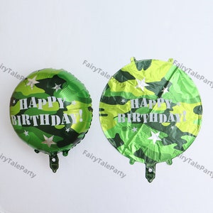 110pcs Military Camo Balloons Garland Kit Army Soldier Balloon Arch ...