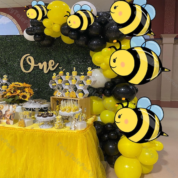 Bee Balloon Garland - Etsy