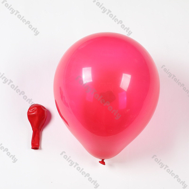 84pcs Hero Balloons Arch Kit Red Yellow Dark Blue Latex - Etsy