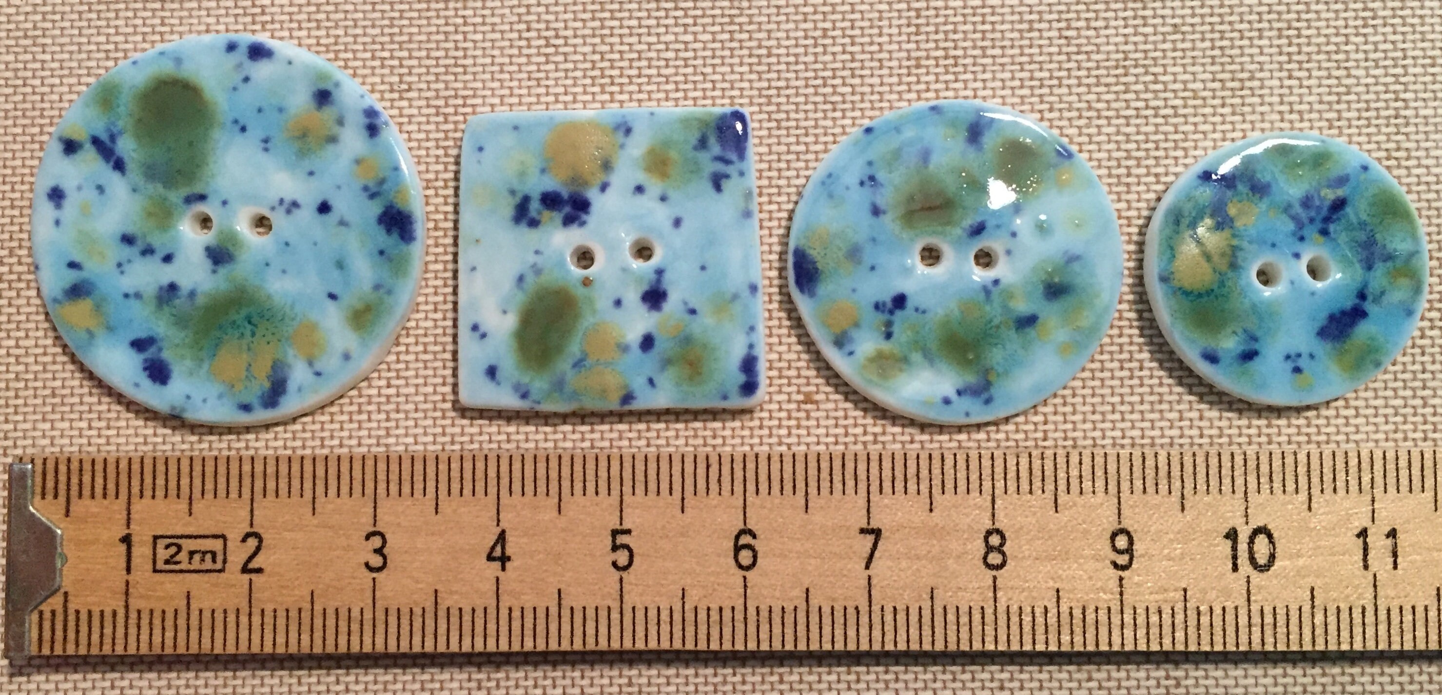 Caribbean Sea Buttons - Etsy UK