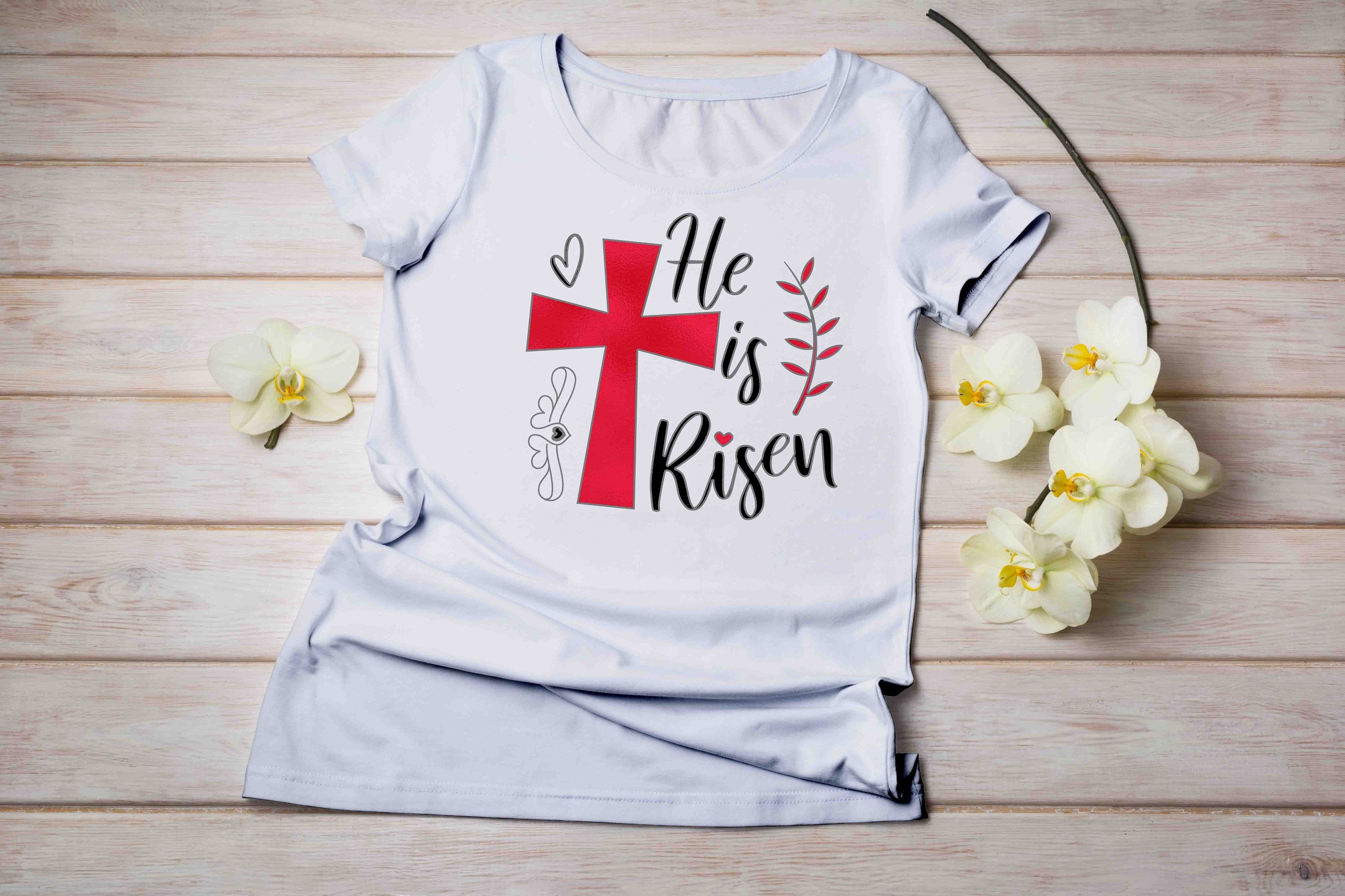 He is Risen Easter PNG Vector | Clip Art | Downloadable | Printable ...