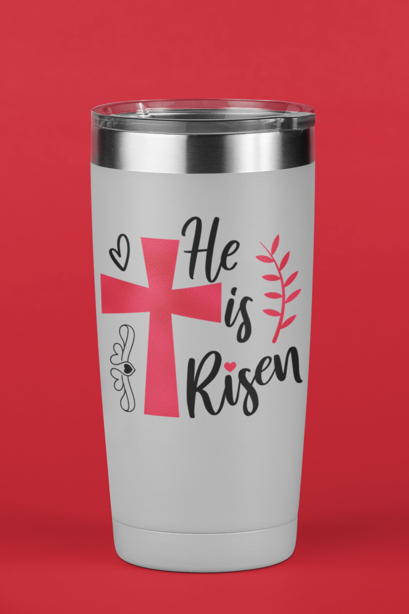 He is Risen Easter PNG Vector Clip Art Downloadable - Etsy