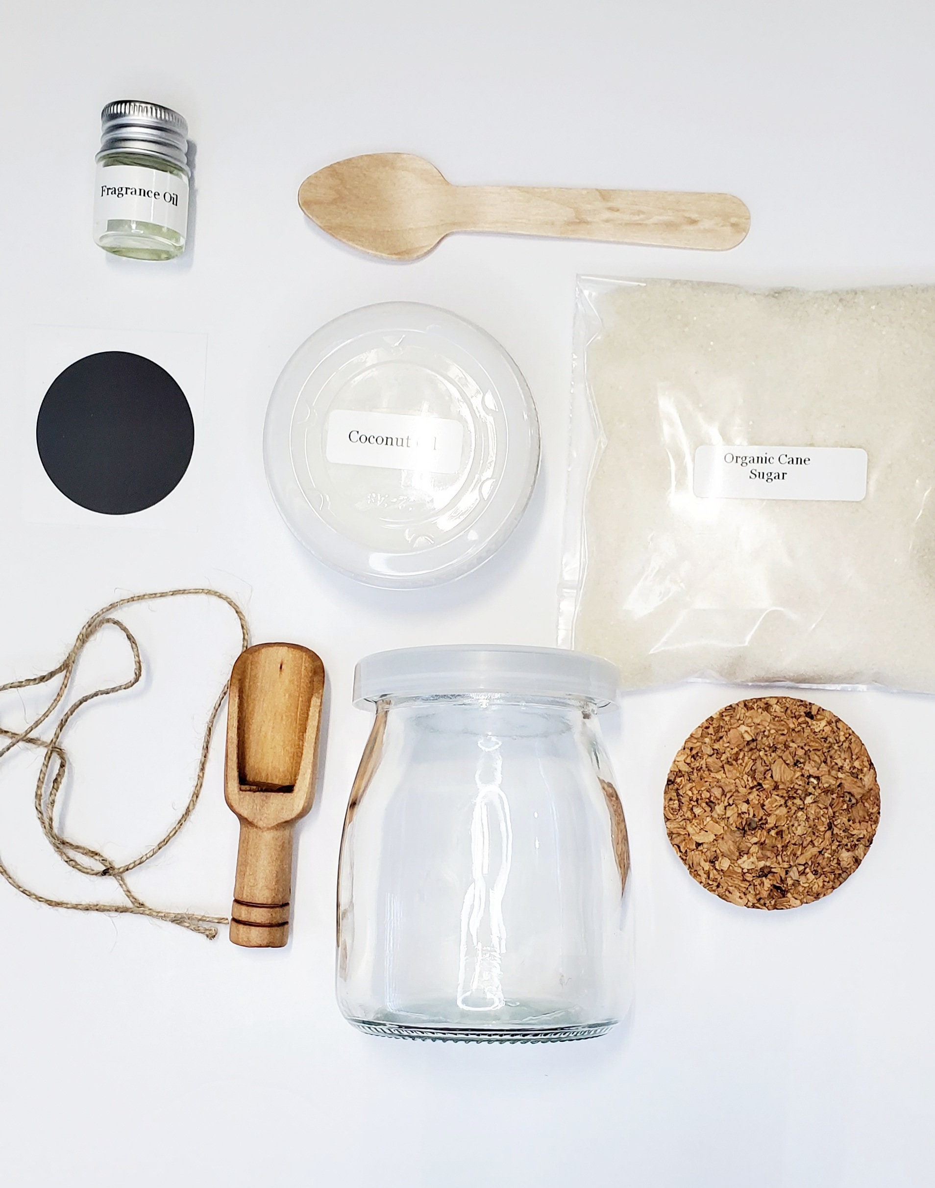 DIY Sugar Scrub Kit, Pick Your Scent, Organic Products, Make Your Own ...