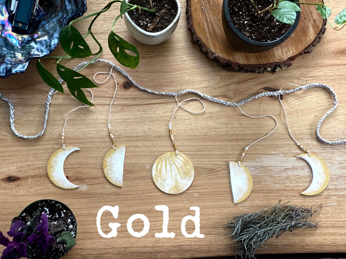 Horizontal Phases of the Moon - Etsy