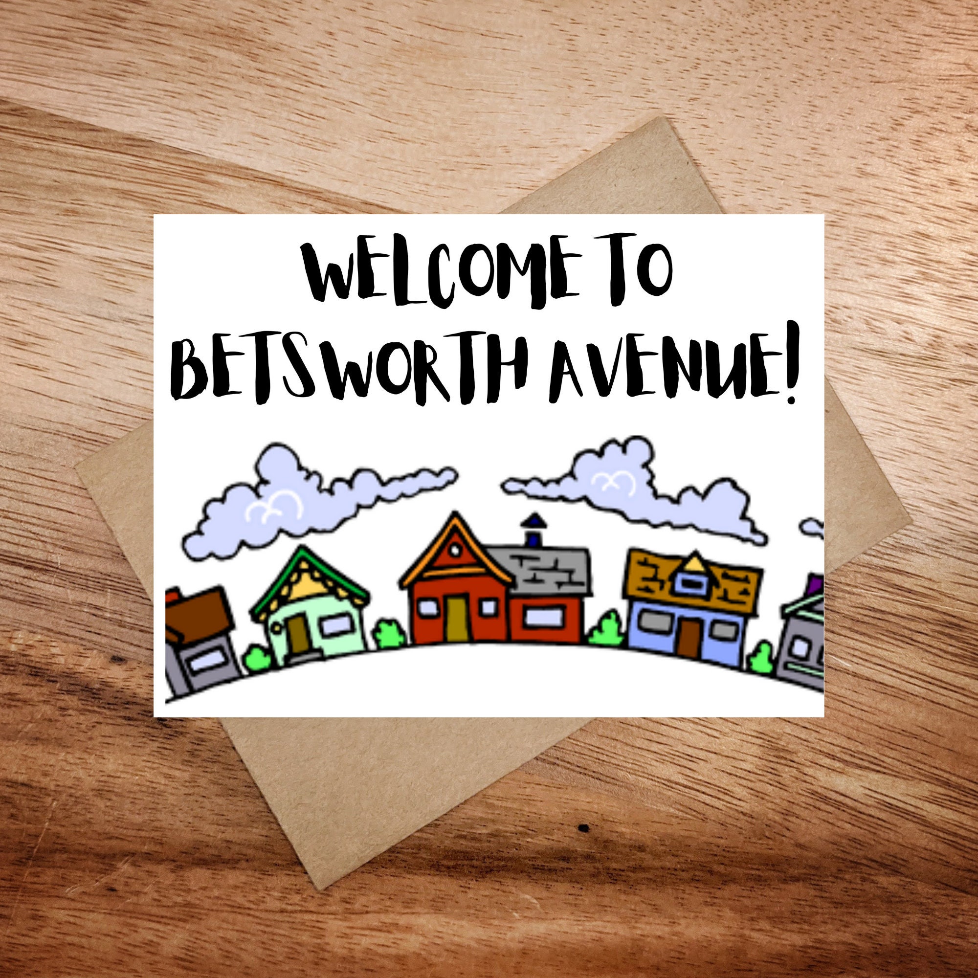 Welcome Neighbor Card - Printable Cards