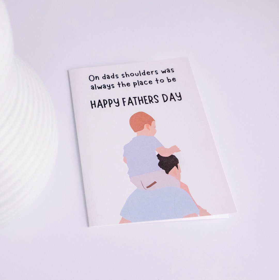 Fathers Day Card From Son// Happy Fathers Day // Dad Gift // Dad Card ...