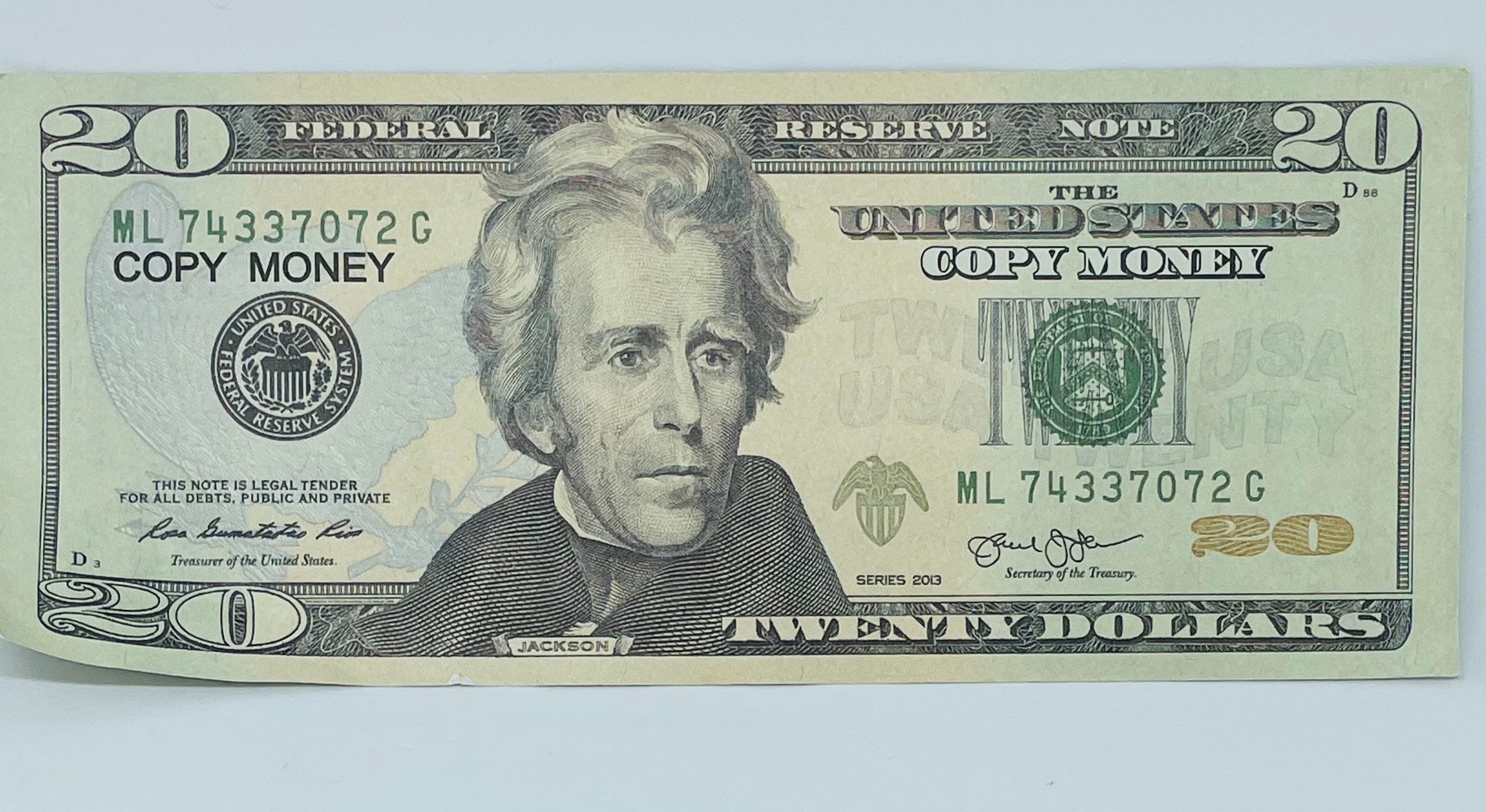 Faux Copy Money | Etsy