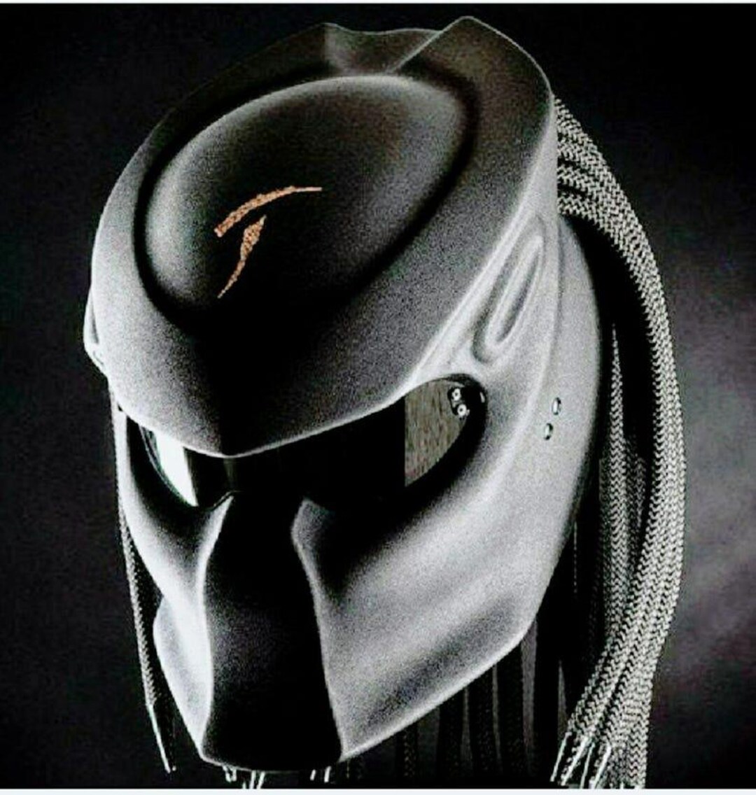 The Best Seller, Custom Predator Helmet Black Alien Gold Symbol for ...