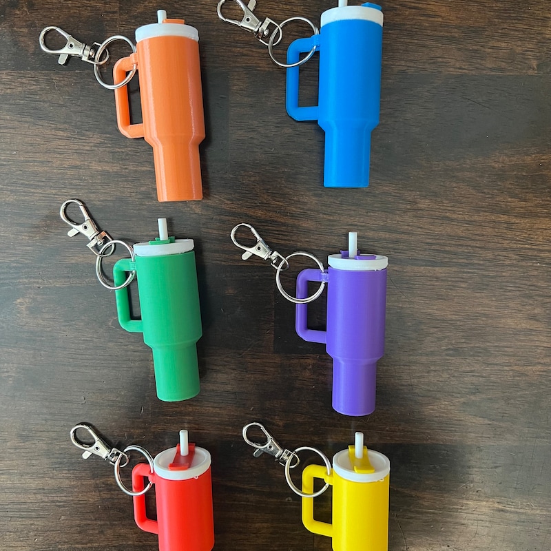 Stanley Cup Keychain - Etsy