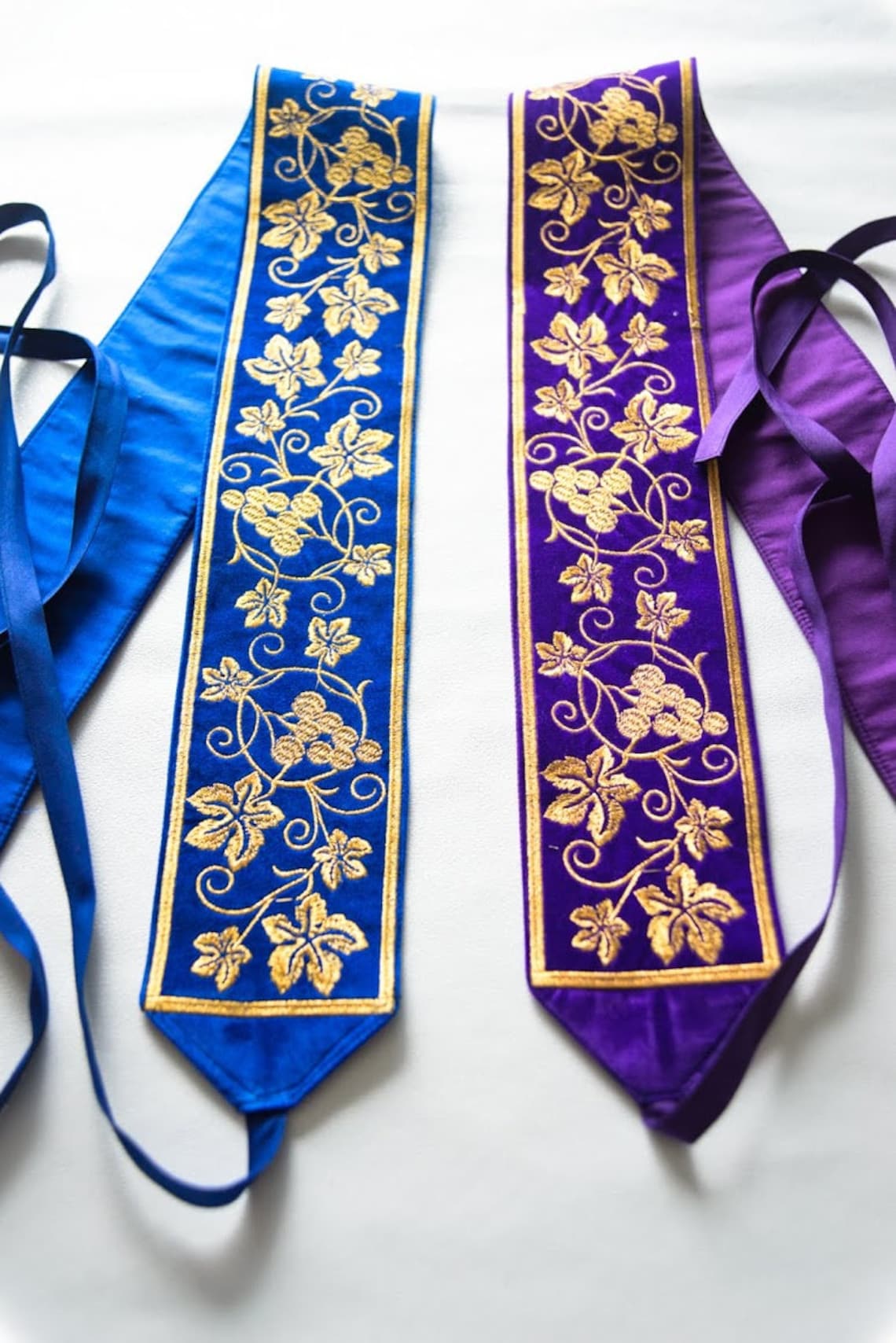 Fully Embroidered Orthodox Priest Bishop Belt - Etsy