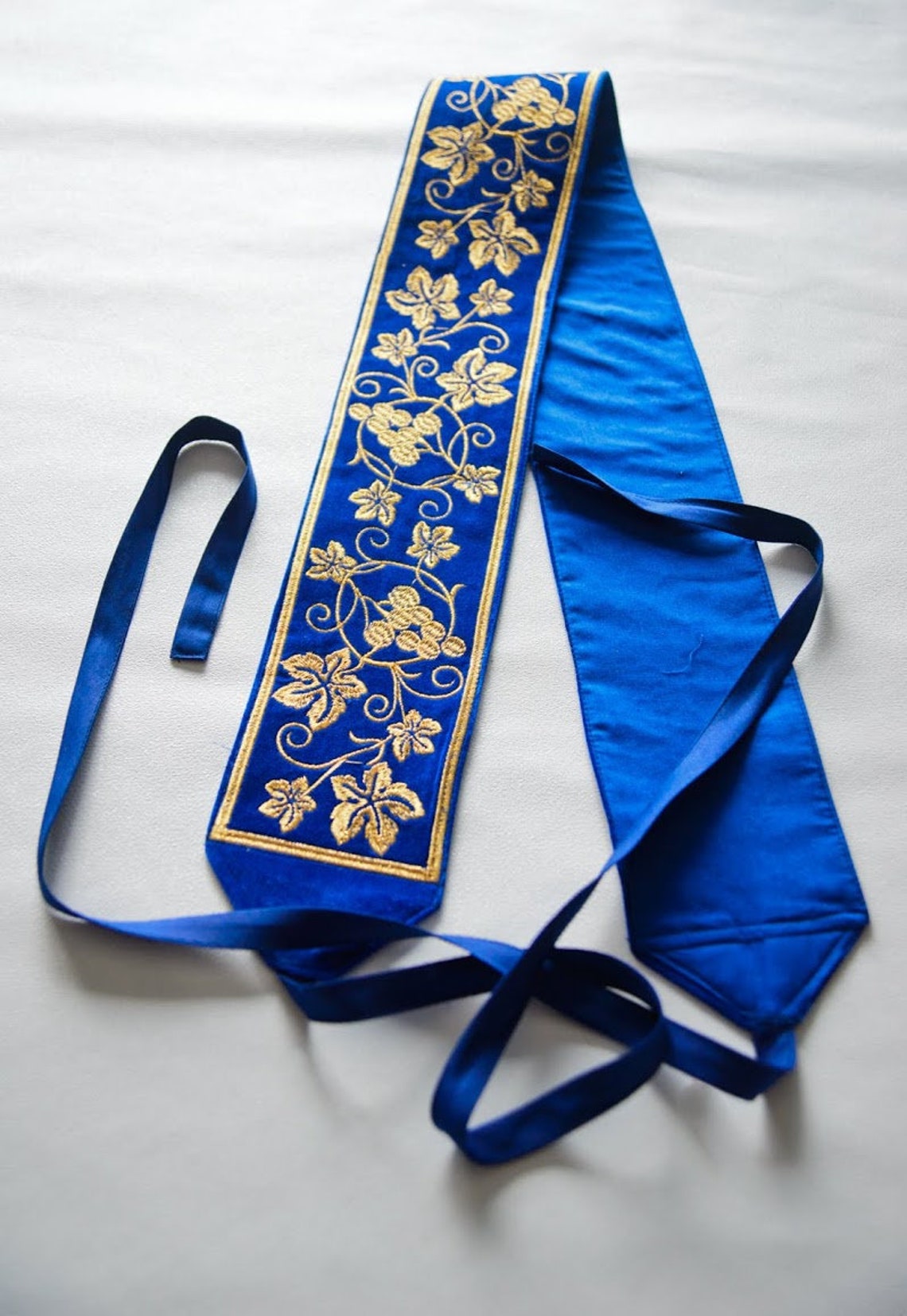 Fully Embroidered Orthodox Priest Bishop Belt - Etsy