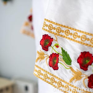 Altar Server Robe Fully Enbroidered, Comfortable and Light Altar Boy ...