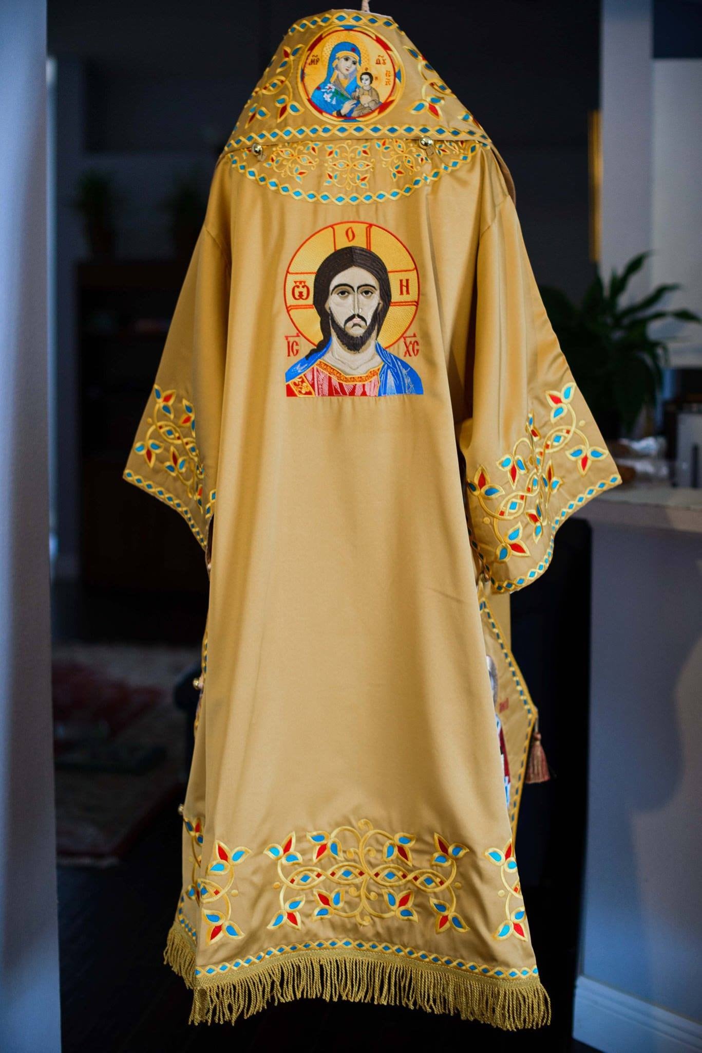 Fully Embroidered Orthodox Bishop Vestments Set - Etsy