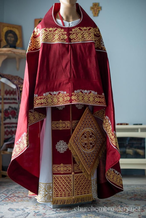 Russian Orthodox Priest Vestments
