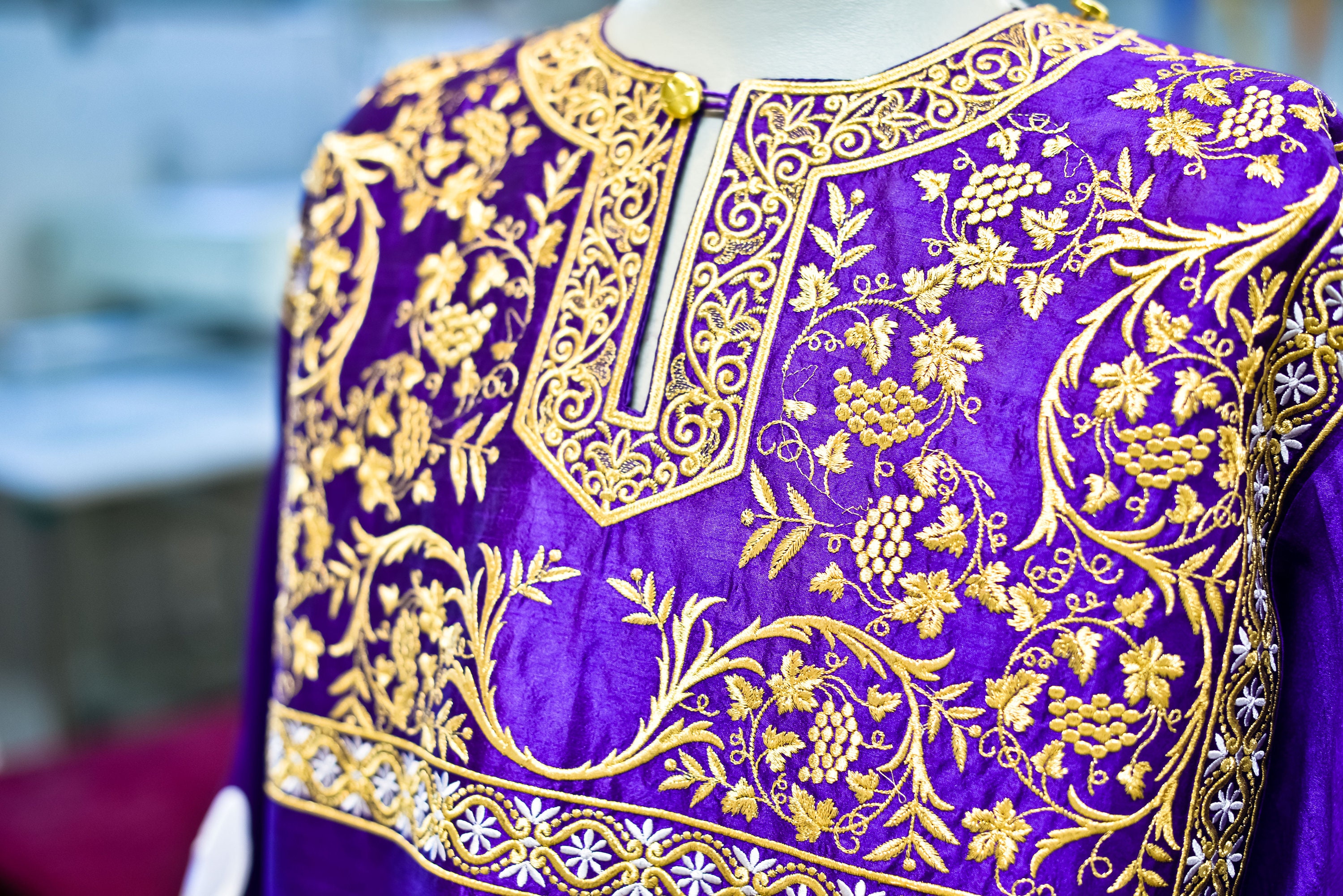 Fully Embroidered Deacon Protodeacon Vestments Set - Etsy