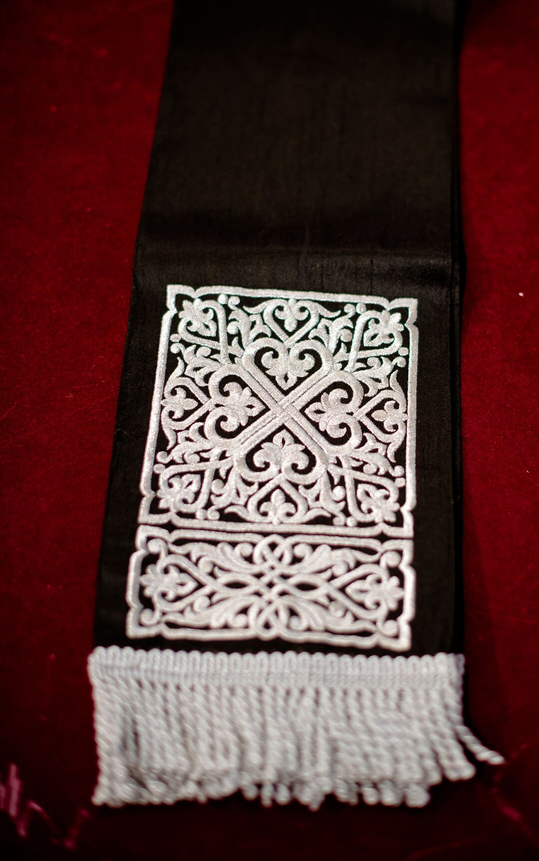 Fully Embroidered Gospel Bookmark in Orthodox Church - Etsy