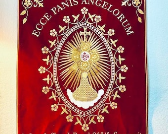 Fully-embroidered Orthodox Church Banner With the Icon of Theotokos - Etsy