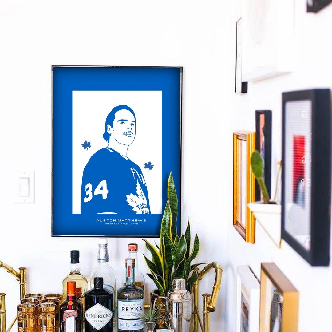 Auston Matthews Wall Art Digital Download | Toronto Maple Leafs Decor ...