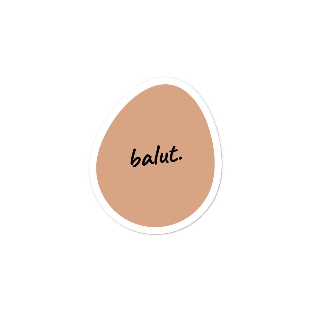 Balut Sticker Bubble-free- Filipino - Funny Filipino - Pinoy - Pinay ...