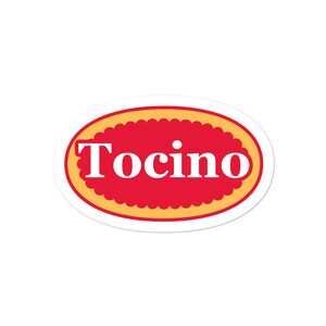 TOCINO Sticker Bubble-free - Funny Filipino - Pinoy - Pinay ...