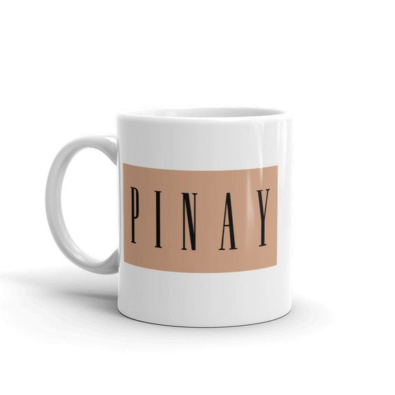 Pinay Mug Modern Design Filipino Funny Filipino Pinoy | Etsy