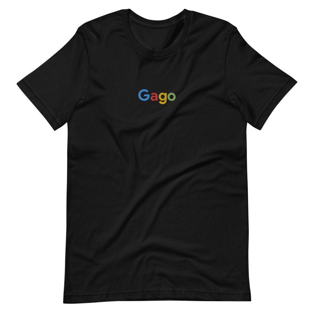 Filipino Shirt Gago Embroidered Premium Unisex/men's - Funny Clothing ...