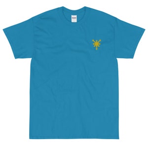 Filipino Shirt Symbol Sun Star Embroidered Short Sleeve Box Unisex ...