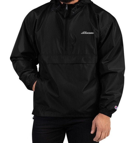 Filipino ILLOCANO Embroidered Champion Packable Jacket Unisex | Etsy