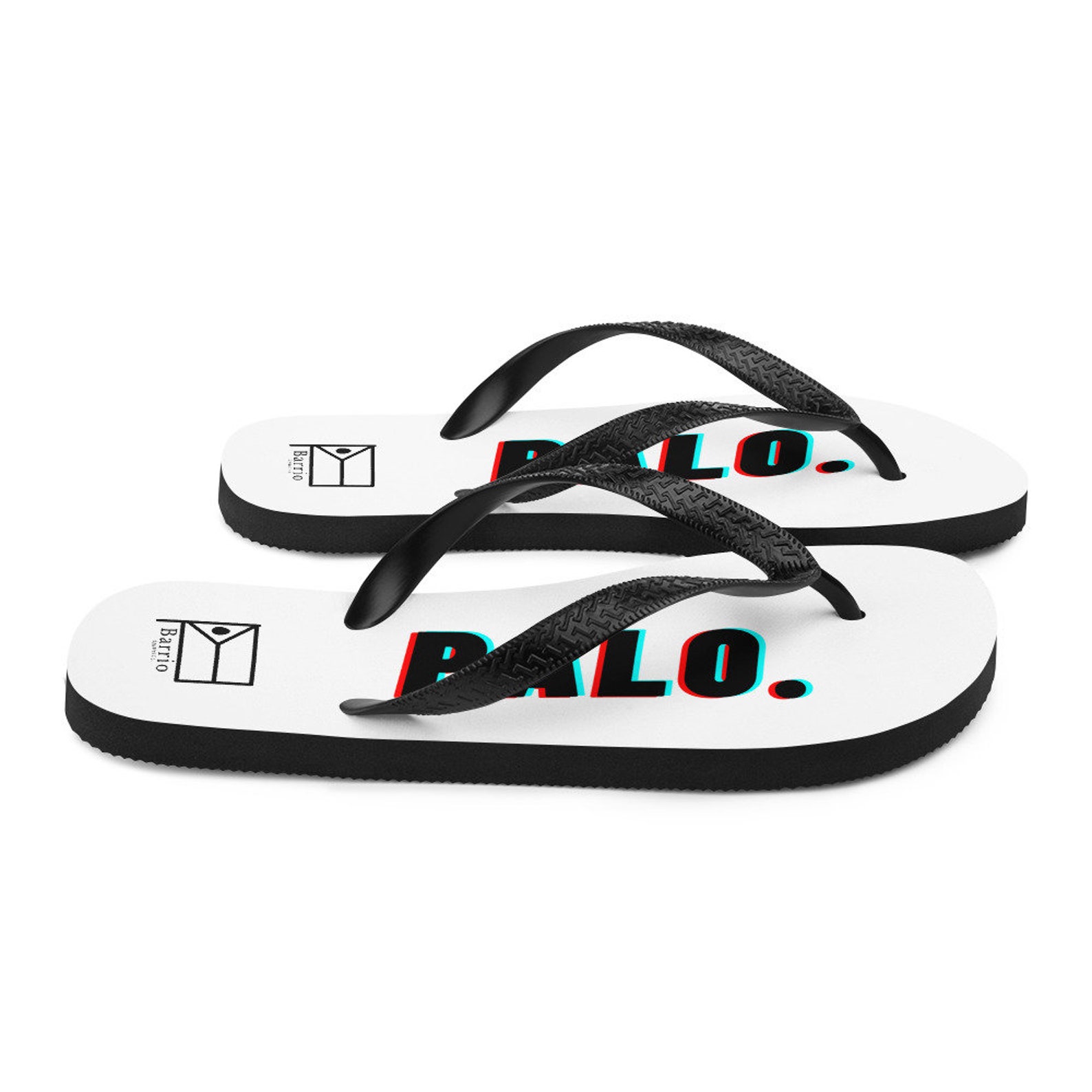 Filipino Slippers PALO. Tsinelas - Unisex - Glitch Design - Funny ...