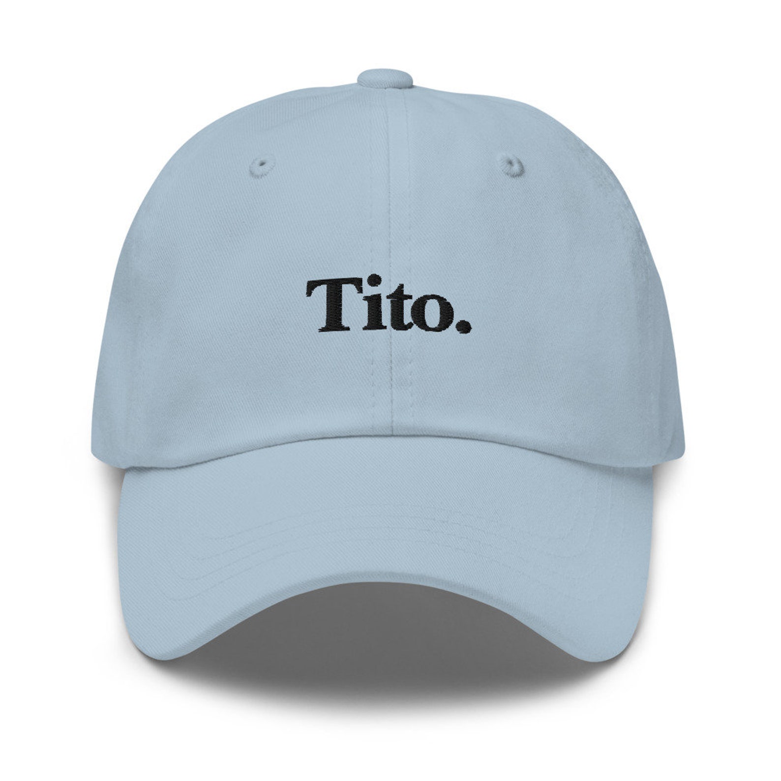 Tito Filipino Dad Hat BLACK/WHITE EMBROIDERED - Funny Filipino Gift ...