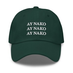 Filipino Dad Hat "ay Nako" EMBROIDERED Filipino Gift - Funny Tagalog ...
