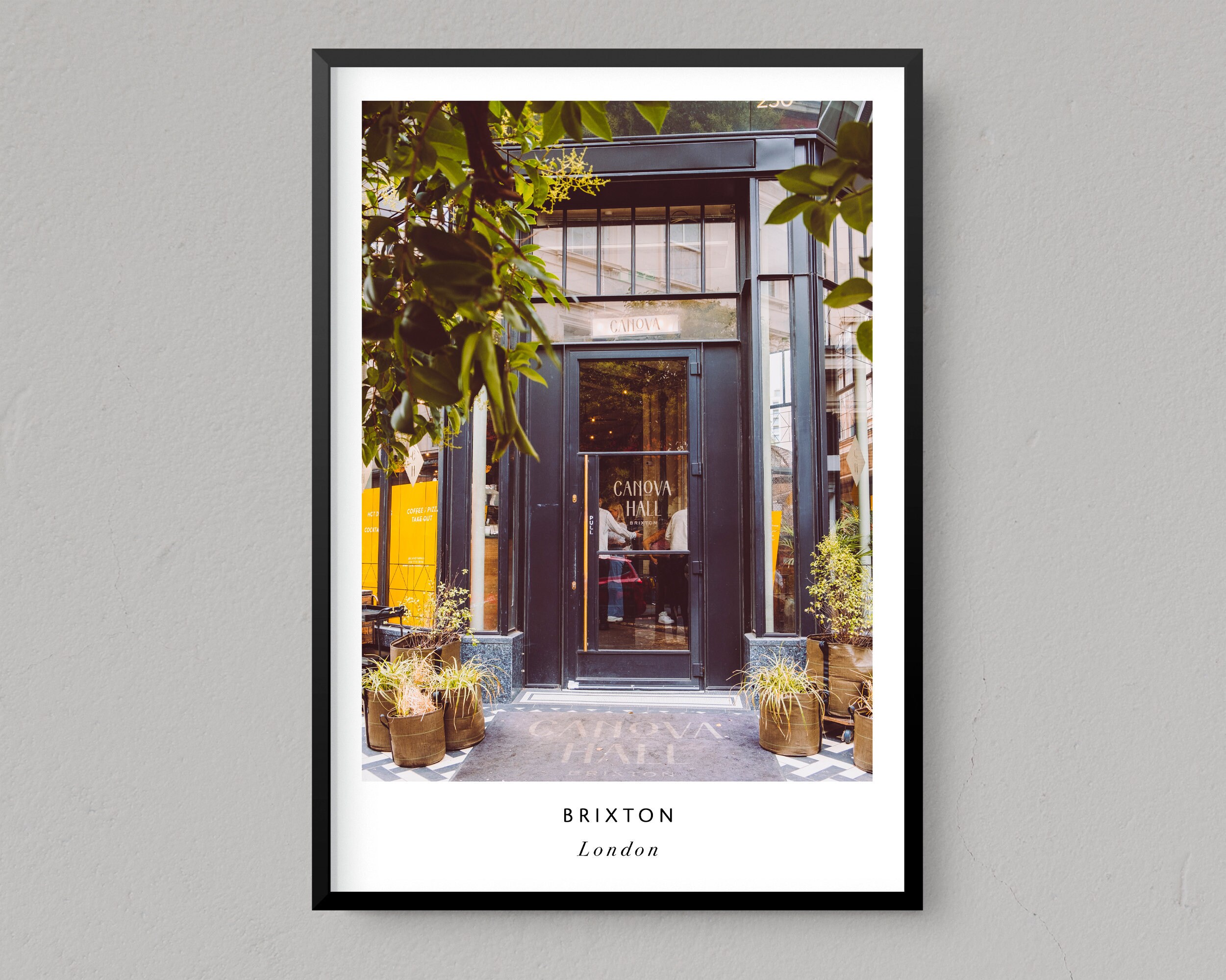 London Brixton Photography Print | Canova Hall | Brixton Wall Art ...