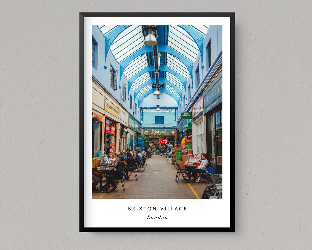 London Brixton Photography Print | London Wall Art | Brixton Village ...