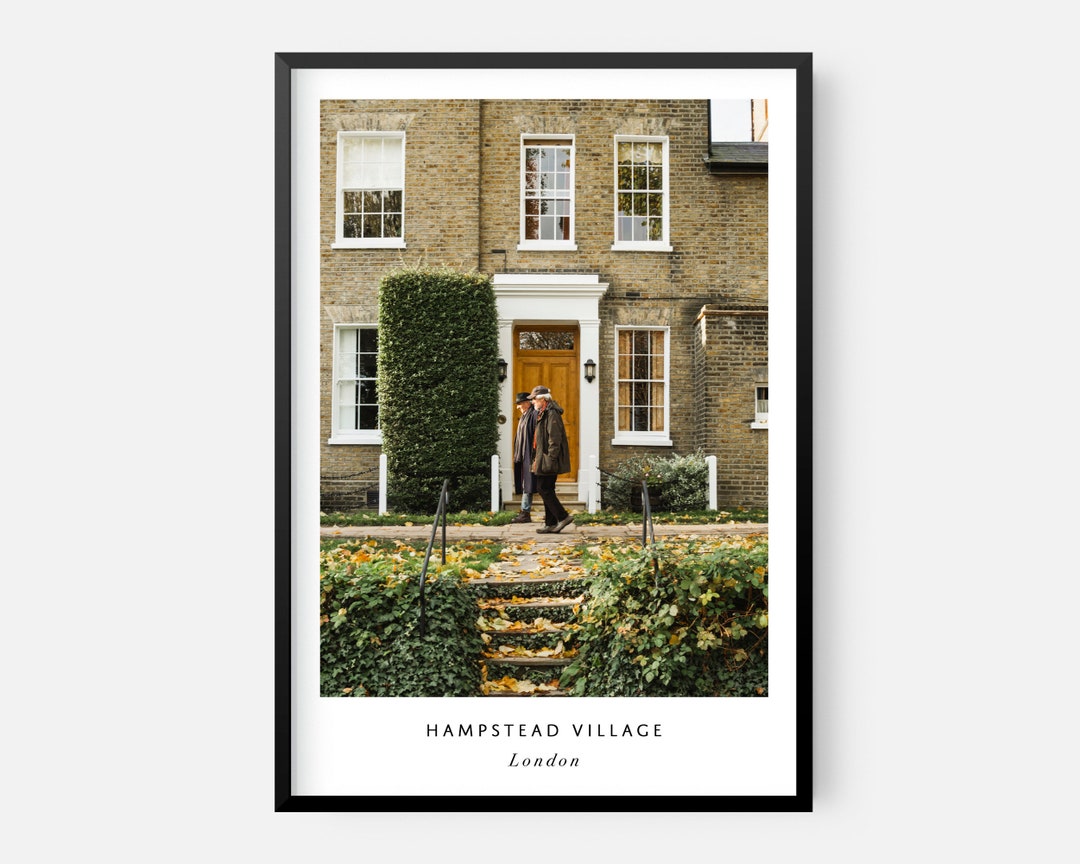 London Hampstead Print London Poster Autumn London Wall - Etsy