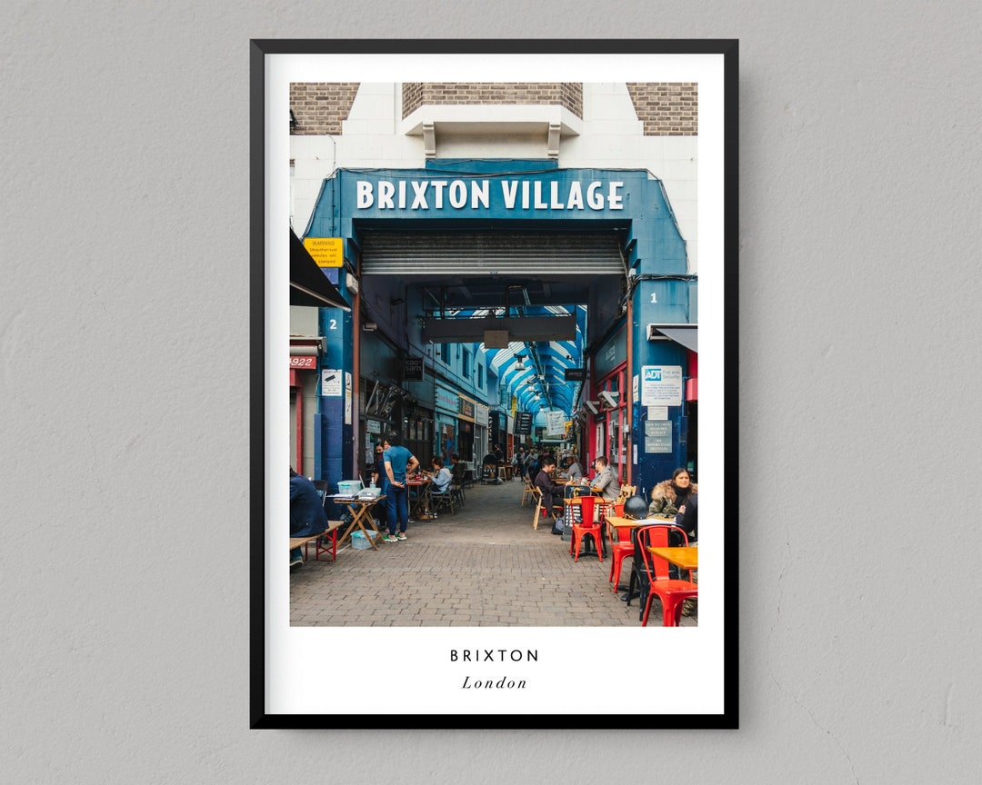London Brixton Village Print | London Photography | Brixton Wall Art ...